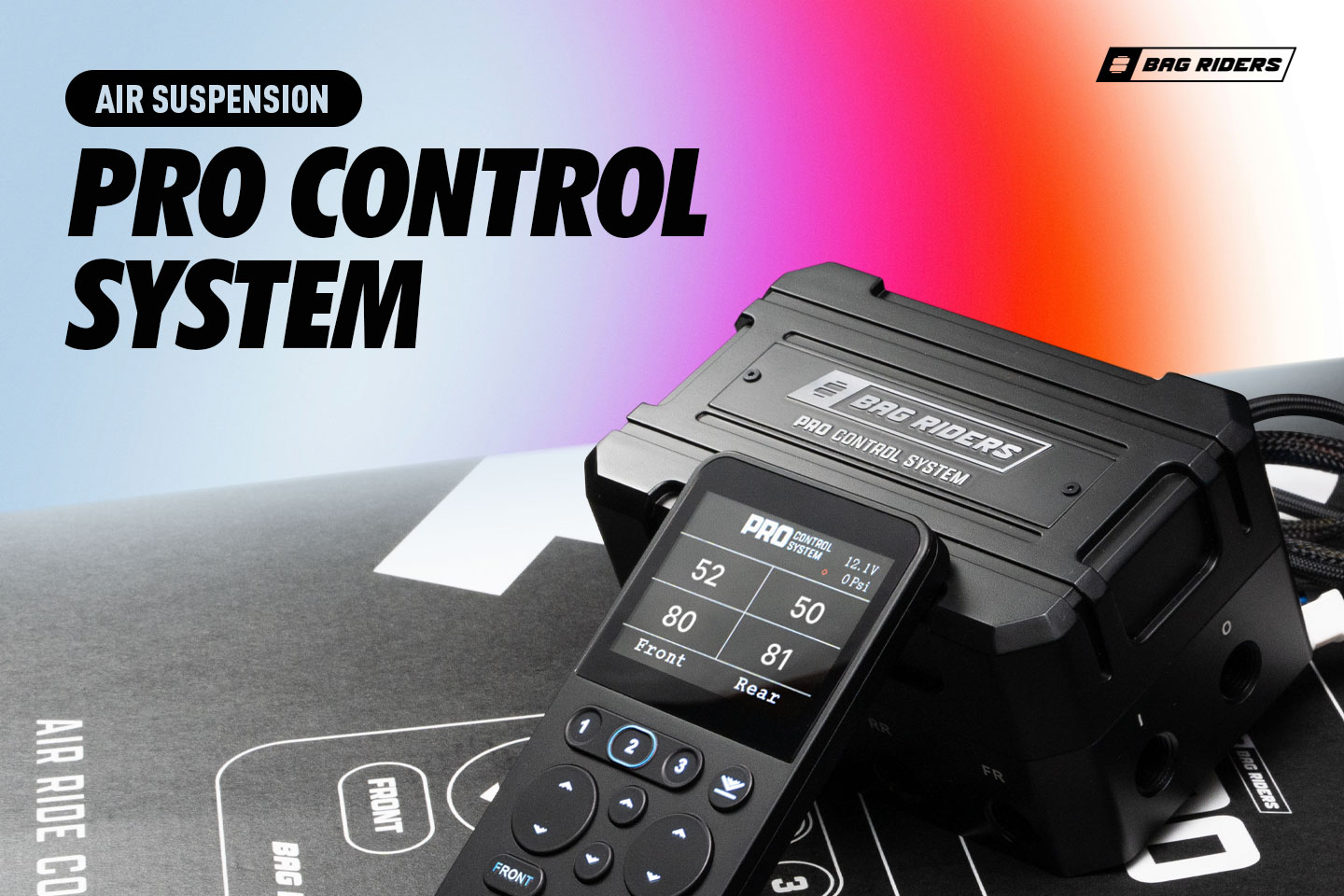 Take Control of your Air Suspension with the Bag Riders PRO Control ...