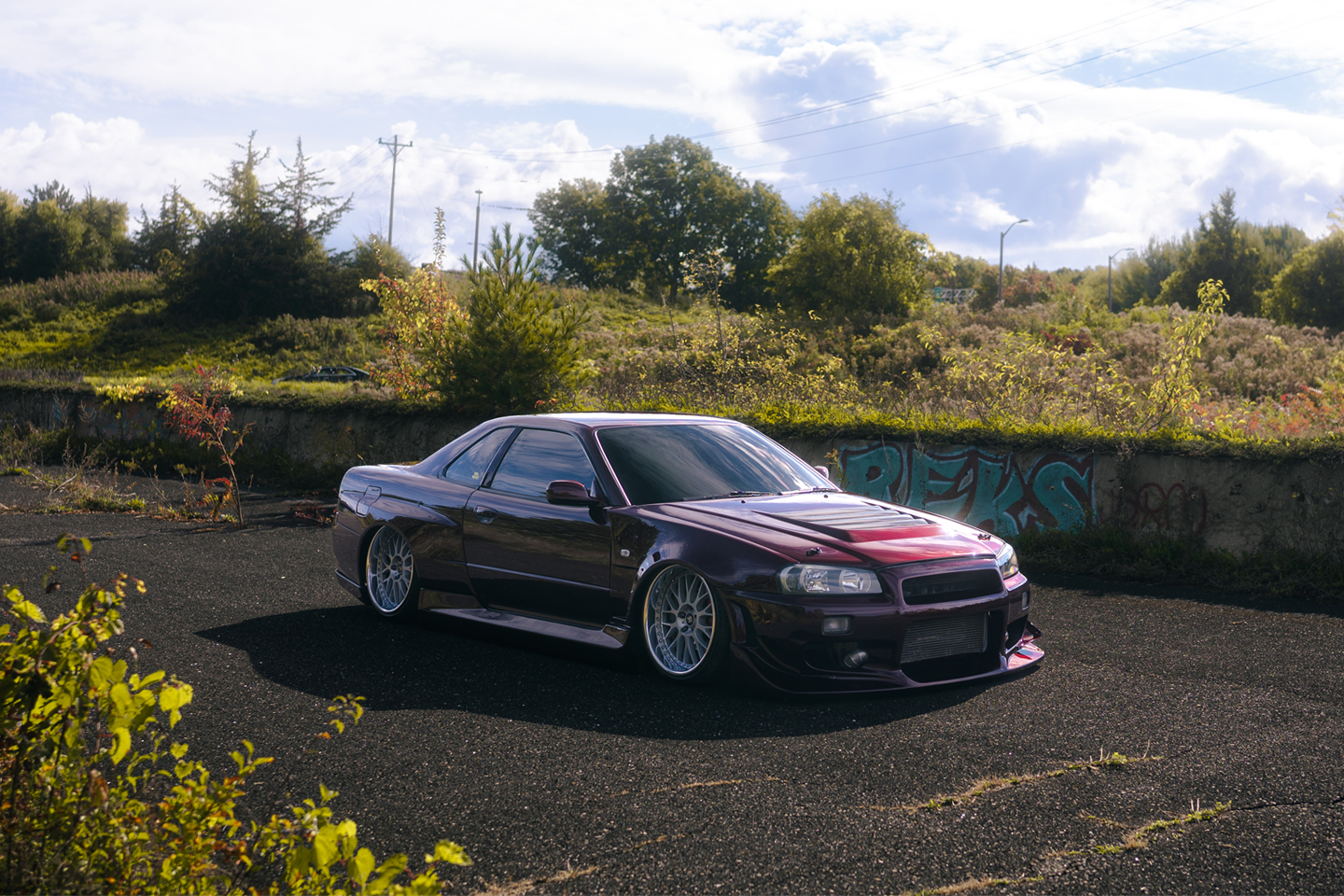 Bag Riders Feature: Marco Flores's R34 Skyline | Bag Riders