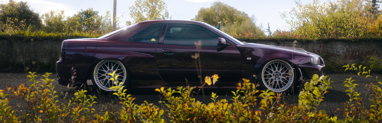 Bag Riders Feature: Marco Flores's R34 Skyline | Bag Riders