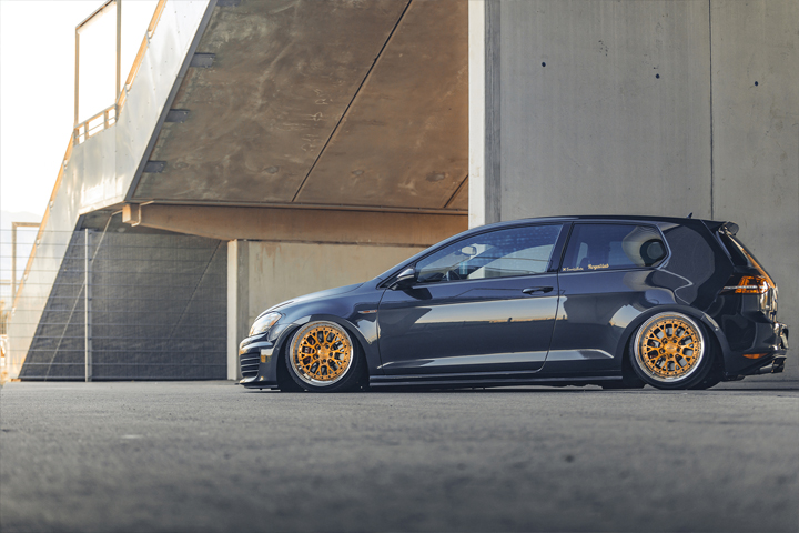 Vw Golf Slammed