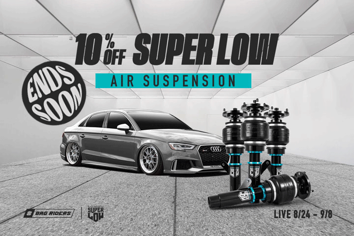 BMW E9X Super Low Kit Available Now!