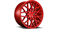 Rotiform BLQ Candy Red - Rotiform - Wheels | Bag Riders