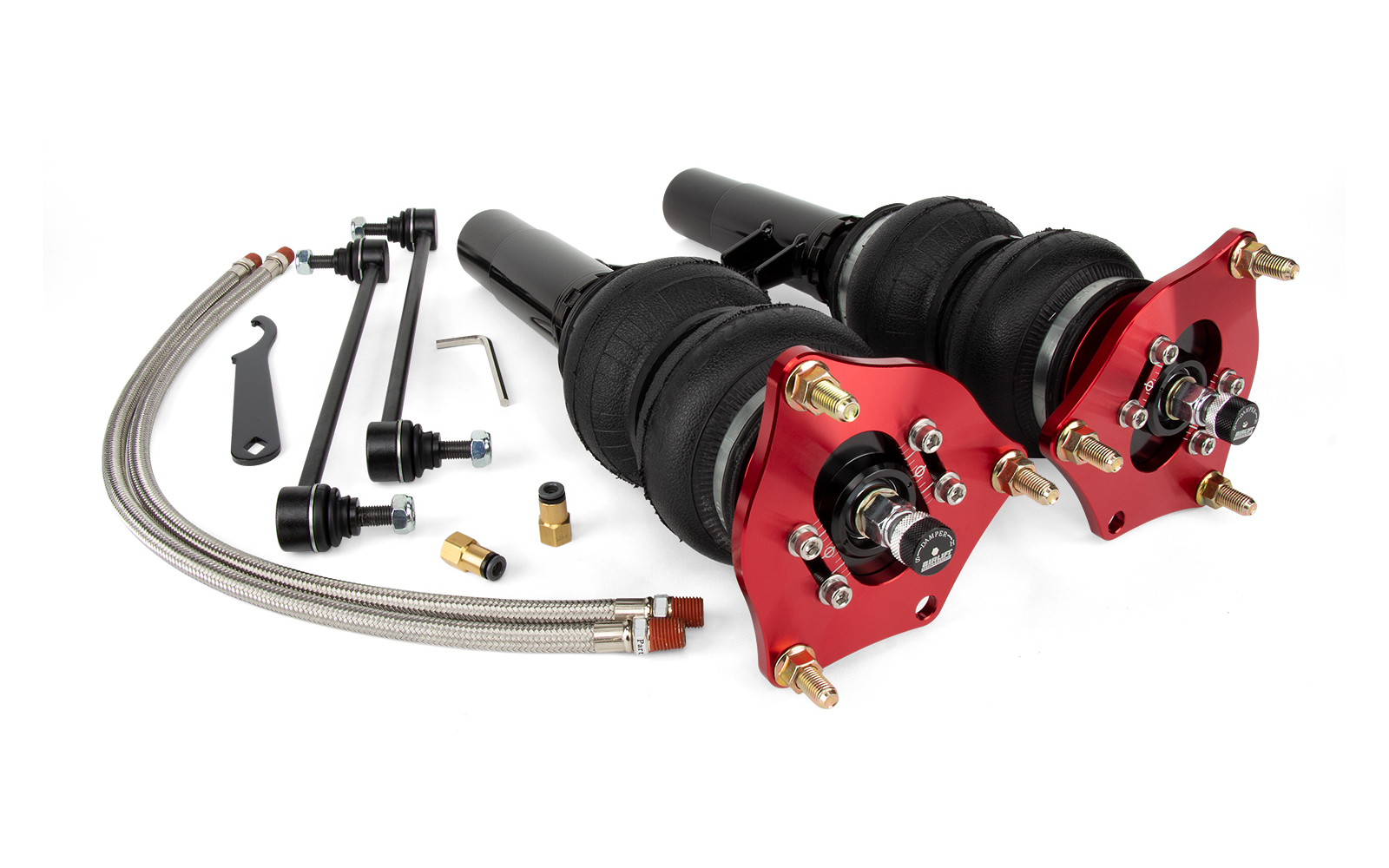 Honda Civic 10th Gen Hatchback Air Lift Performance Front Kit | Bag Riders