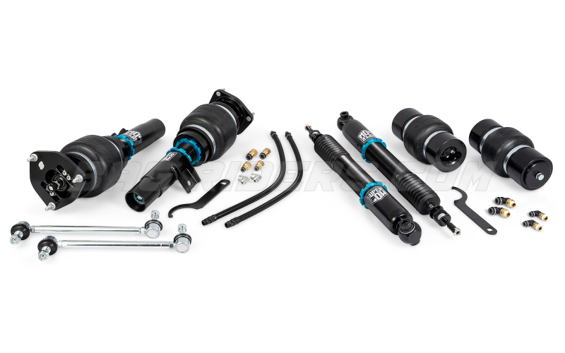 VW GTI Golf R Mk7 Mk8 Audi A3 TT Super Low Air Suspension by Bag Riders ...