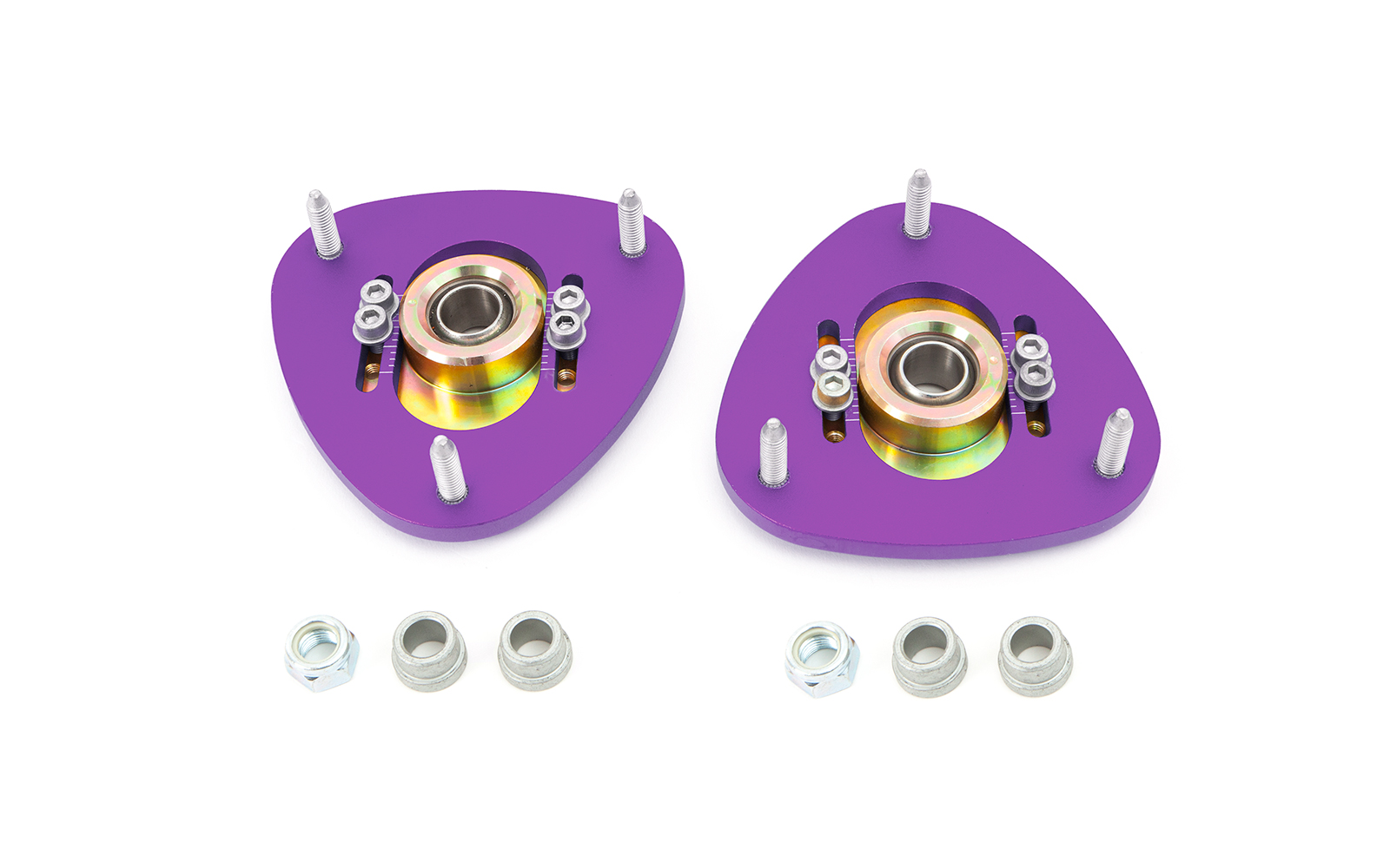 Honda Civic 10th Hatchback D2 Racing Front Camber Plate Set | Bag Riders