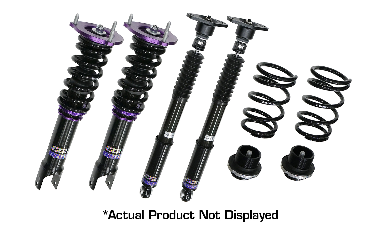 Mercedes Benz CLS W211 D2 Racing Coilovers D-ME-11-11-RS | Bag Riders