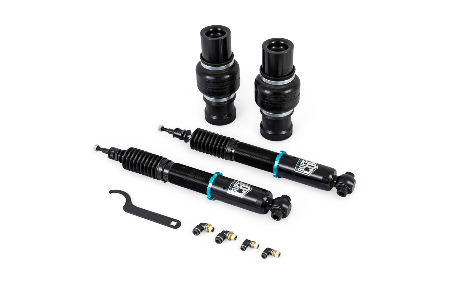 Kia Stinger CK Bag Riders Super Low Rear Air Suspension | Bag Riders