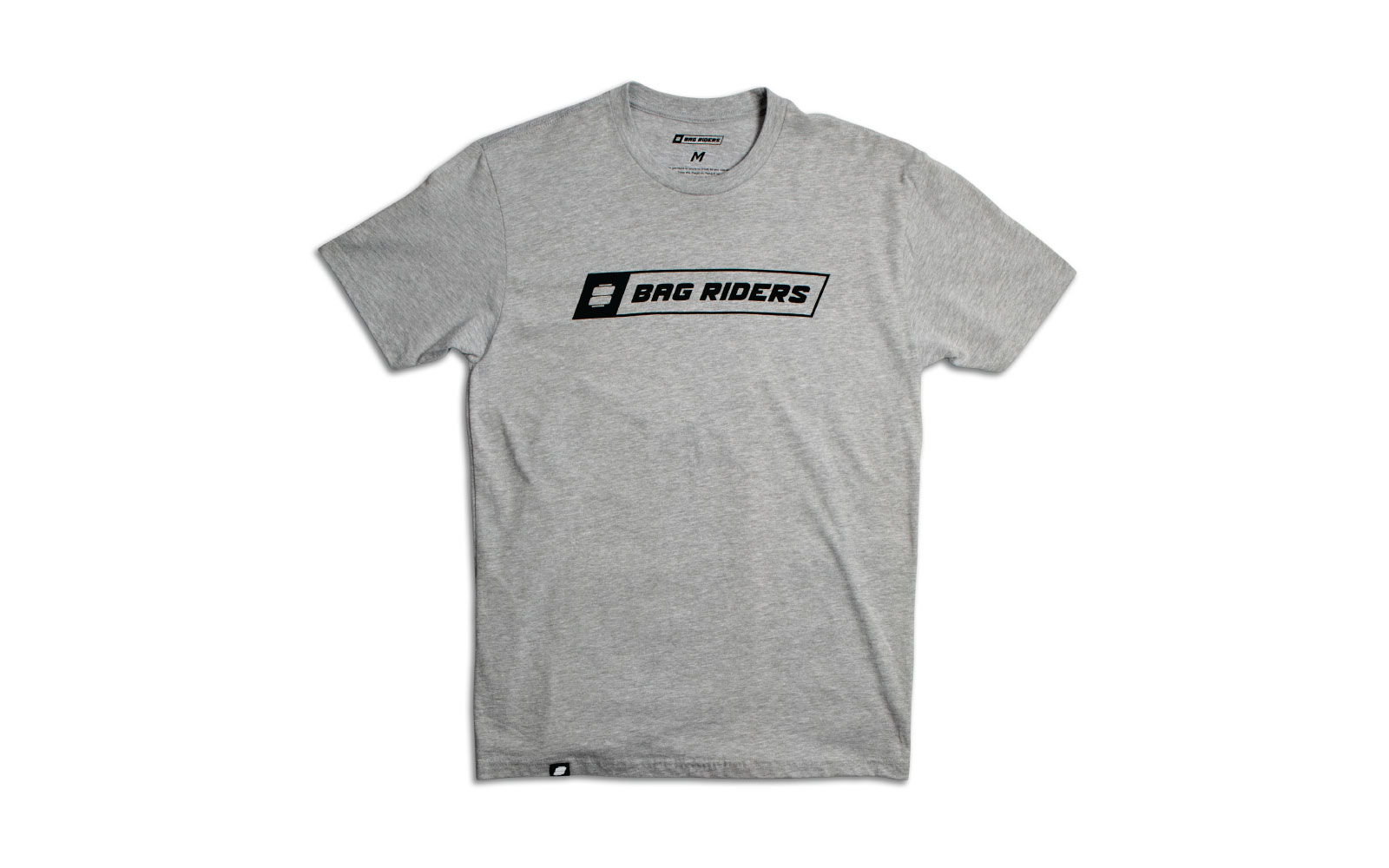 Grey Logo Shirt | Bag Riders