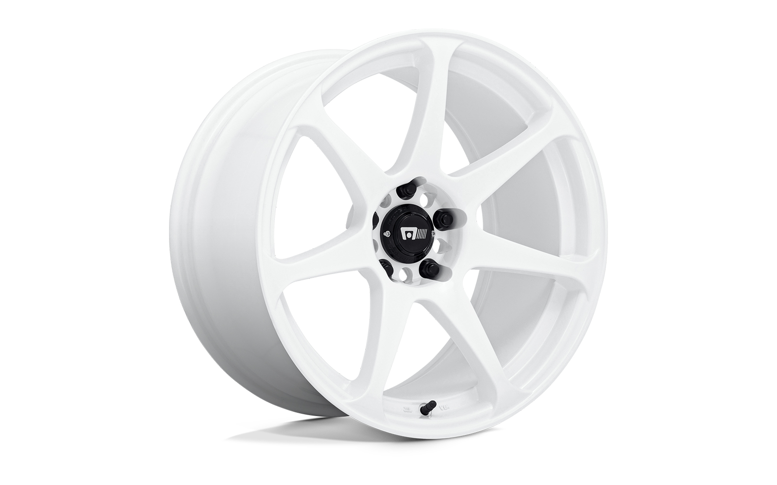 Motegi Battle White 17x8 +43 5x100 Cast Wheel | Bag Riders