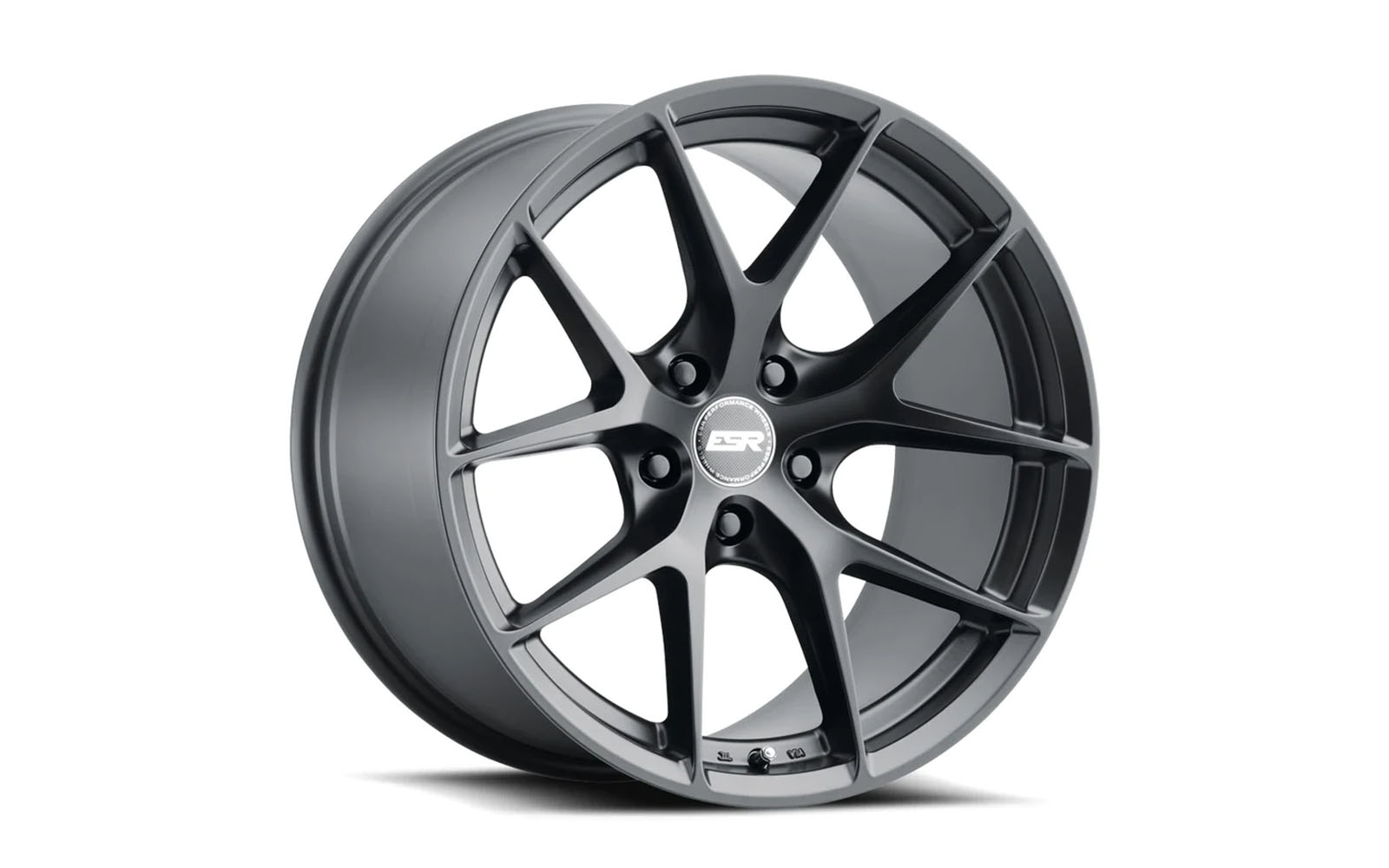ESR RF2 Matte Black 19x9.5 +22 5x115 Cast Wheel | Bag Riders
