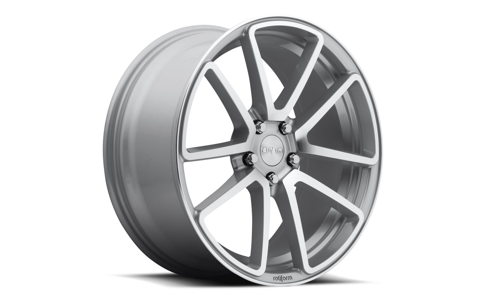 Rotiform SPF 5x114.3 18x8.5 +45 Machined / Silver | Bag Riders