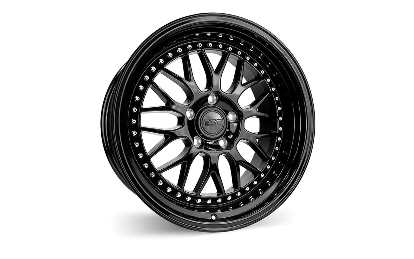 ESR SR01 Gloss Black 18x9.5 +15 5x120 Cast Wheel | Bag Riders
