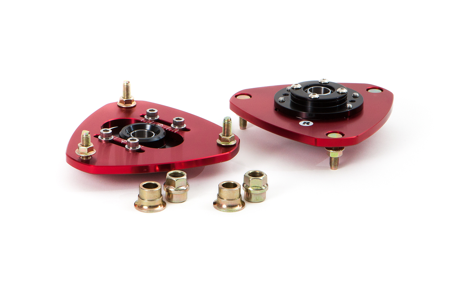 Subaru Impreza WRX STI GD Air Lift Front Camber Plate Set | Bag Riders