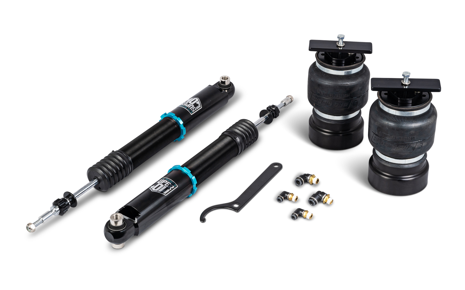 Tesla Model 3 Y Bag Riders Super Low Rear Kit | Bag Riders