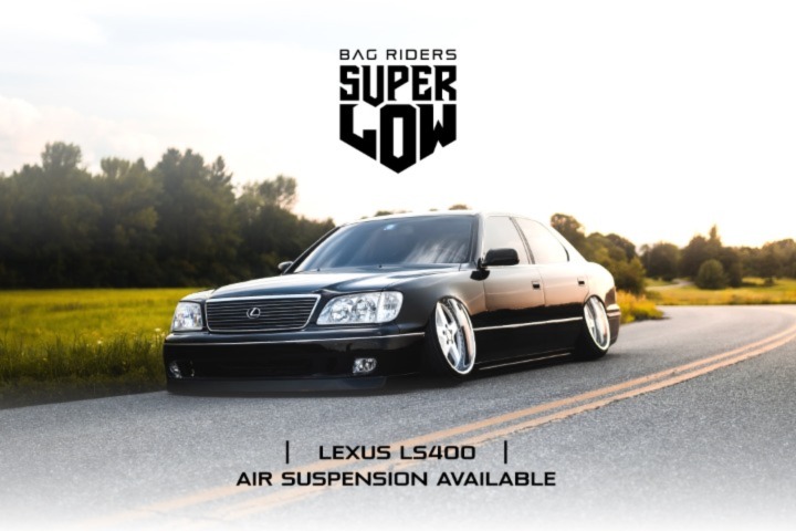 Lexus LS400 Super Low Kit Available Now! | Bag Riders