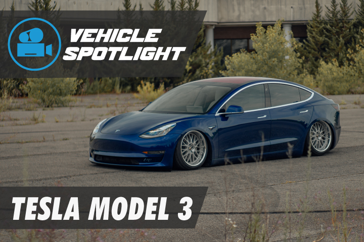 Tesla Model 3 - Vehicle Spotlights | Bag Riders