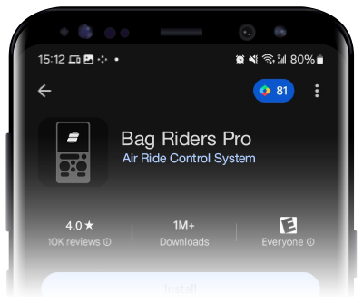 Bag Riders PRO Control System | Bag Riders
