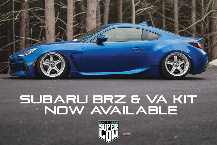 Super Low Kits: Subaru VA & BRZ Available Now! | Bag Riders