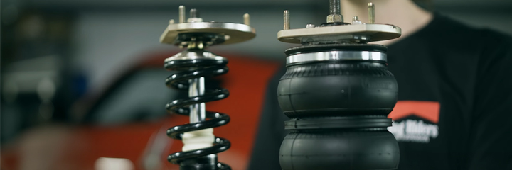 Cheapest way to bag your car - Coilover conversion kits | Bag Riders