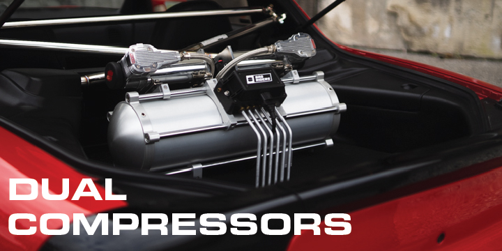 Single VS Dual Compressors - Air Suspension | Bag Riders