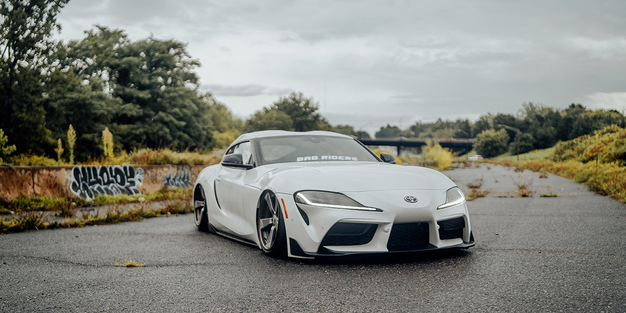 Air Suspension for Toyota Supra A90 (2020-2024) RWD | Bag Riders Air ...